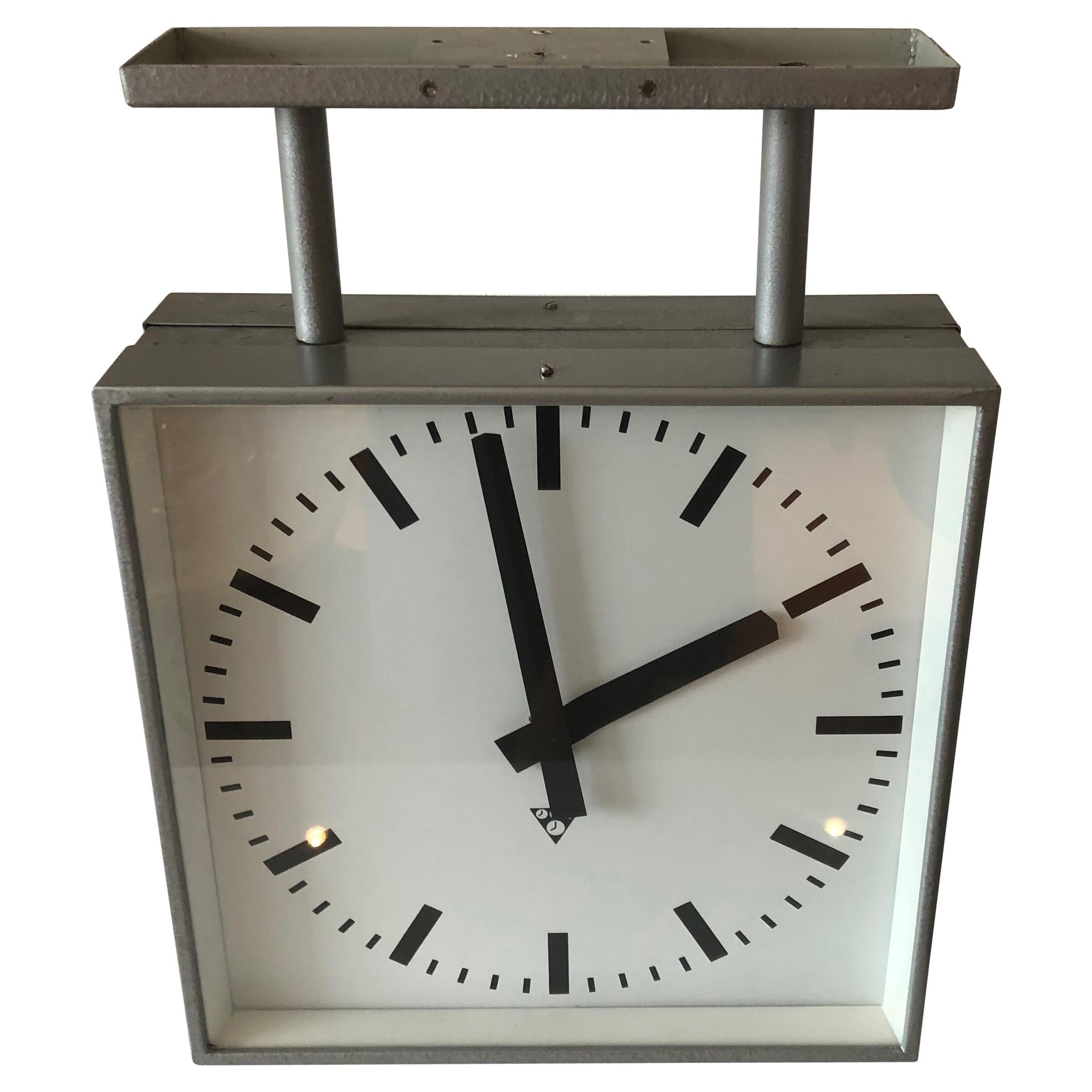 1970's Kirsch Hamilton Aurora Clock at 1stDibs