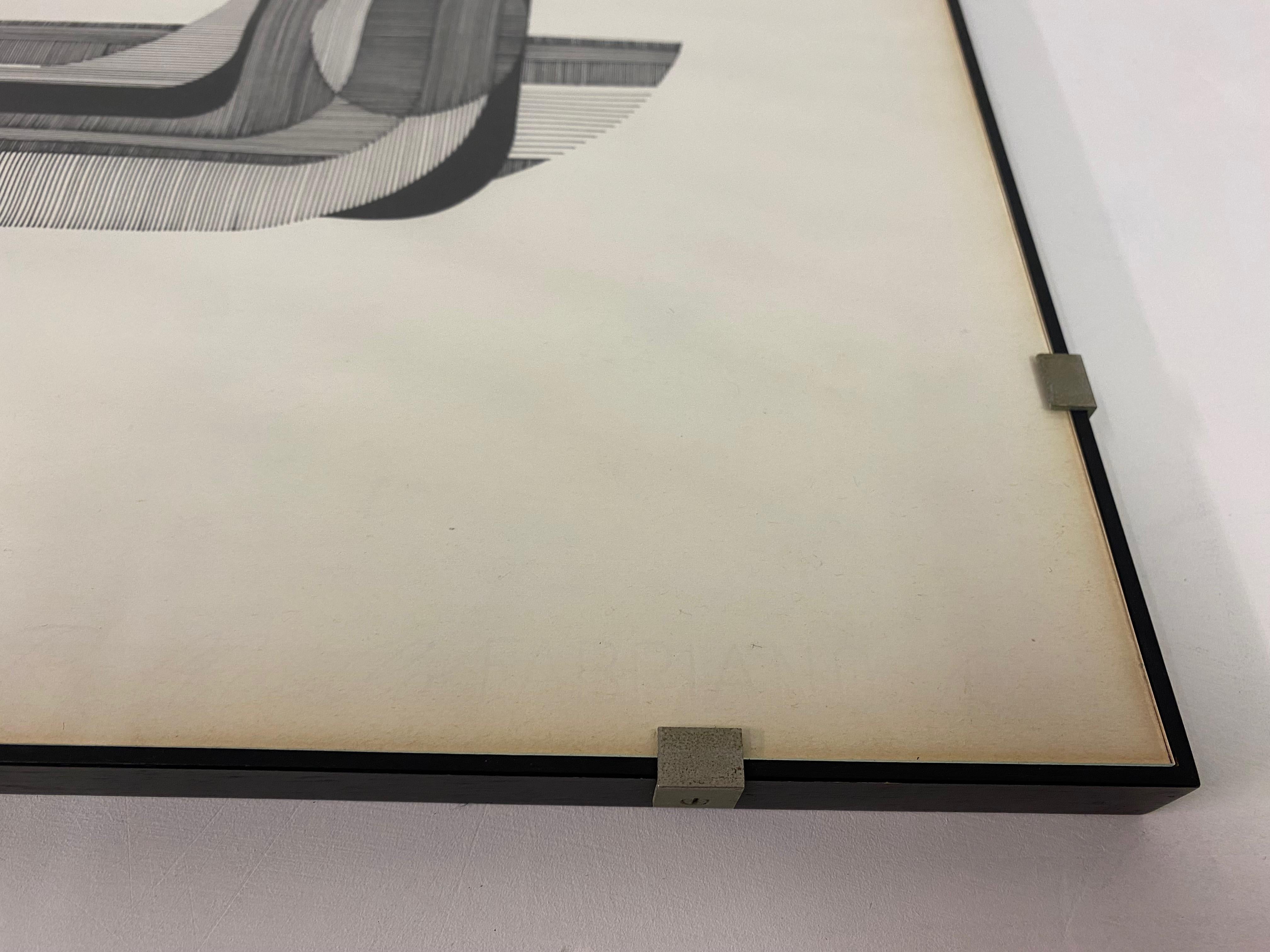 1970S Abstract Ink Drawing at 1stDibs