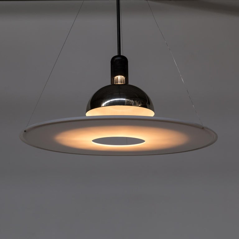 1970s Achille Giacomo Castiglioni ‘Frisbi’ Pendant Lamp for Flos For ...