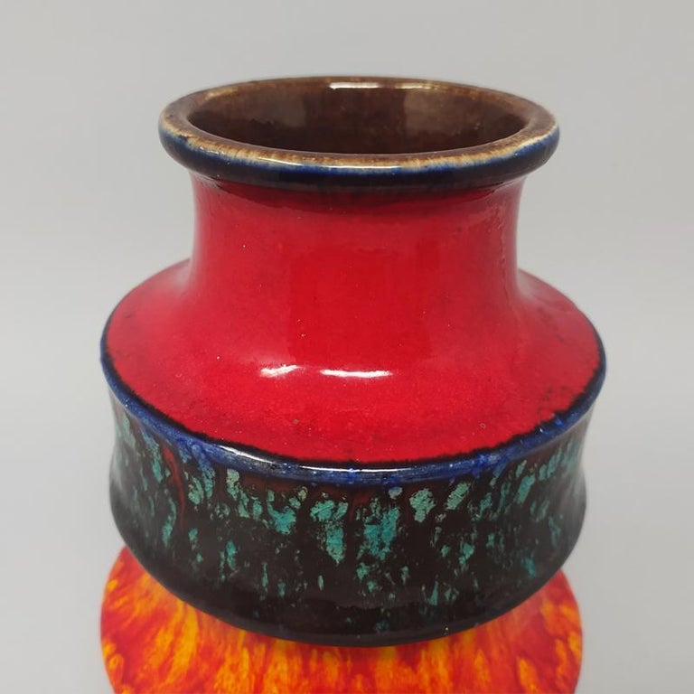 1970s Amazing Vintage Original Scheurich Vase For Sale at 1stDibs