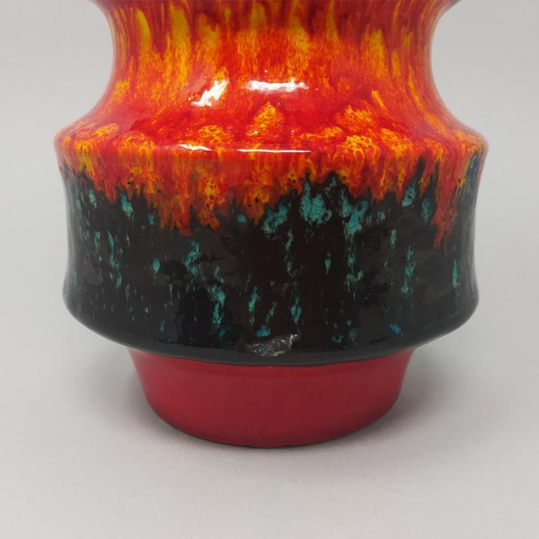 1970s Amazing Vintage Original Scheurich Vase For Sale at 1stDibs