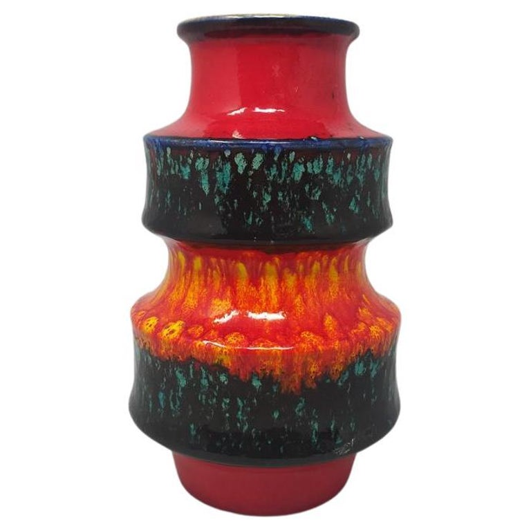 1970s Amazing Vintage Original Scheurich Vase For Sale at 1stDibs