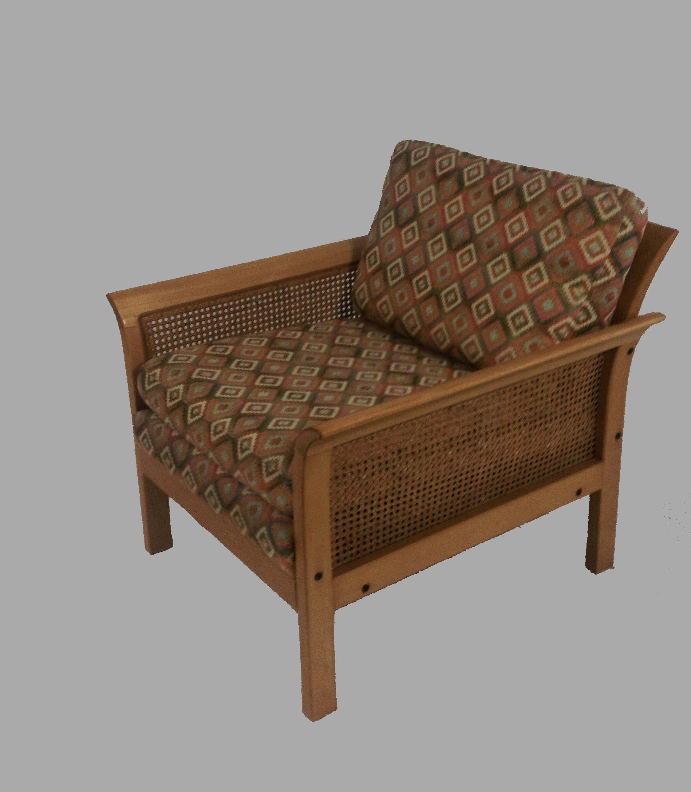 1970s Arne Norell Set of Two Rotang Lounge Chairs For Sale at 1stDibs ...