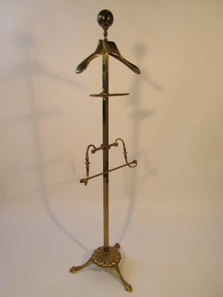 1970s Brass Valet at 1stDibs
