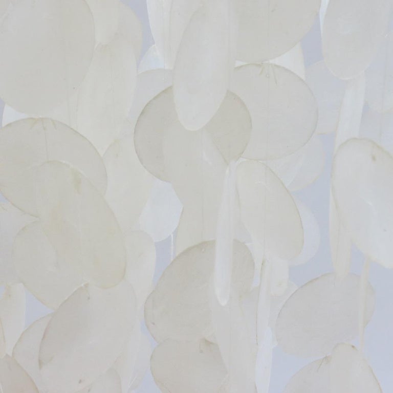 1970s Caprice Shell Mobile Wind Chime For Sale at 1stDibs