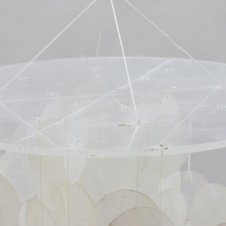 1970s Caprice Shell Mobile Wind Chime For Sale at 1stDibs