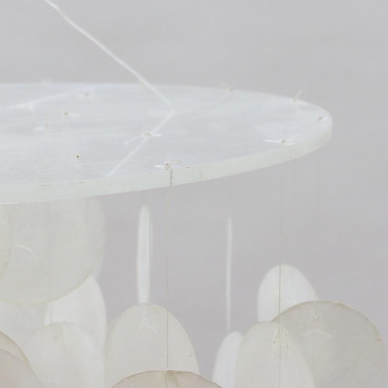 1970s Caprice Shell Mobile Wind Chime For Sale at 1stDibs