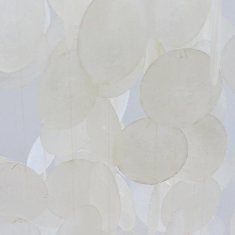 1970s Caprice Shell Mobile Wind Chime For Sale at 1stDibs