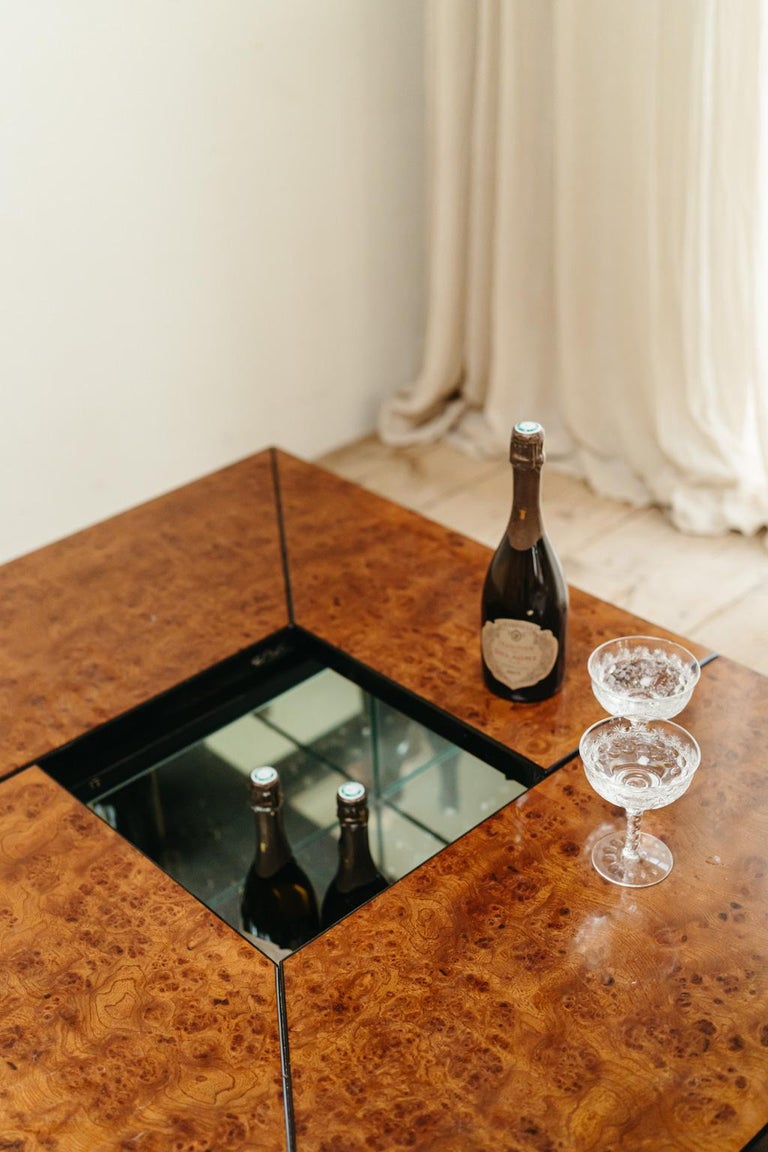 1970's Coffee Table / Bar For Sale at 1stDibs