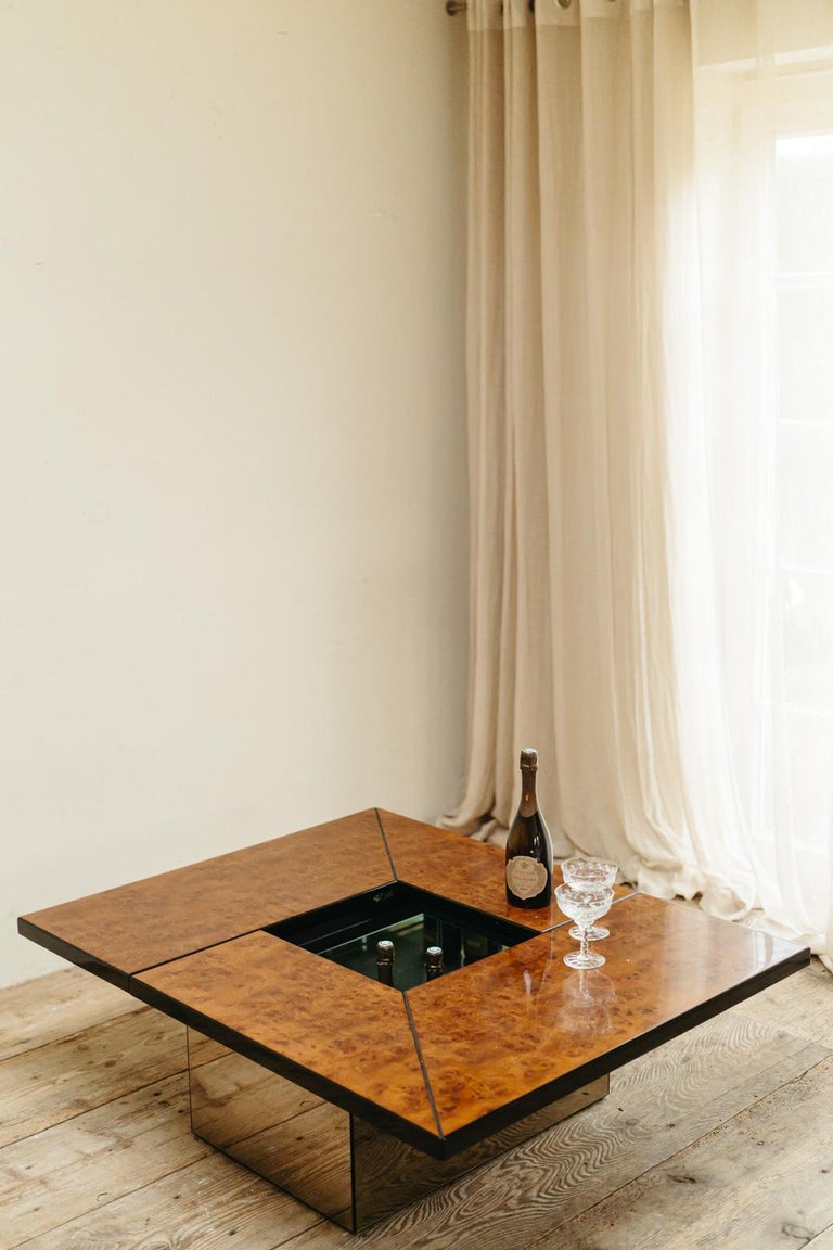 1970's Coffee Table / Bar For Sale at 1stDibs