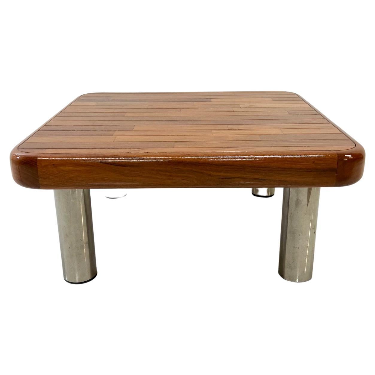 1970s Modern Tubular Chrome Coffee Table at 1stDibs | tubular coffee table