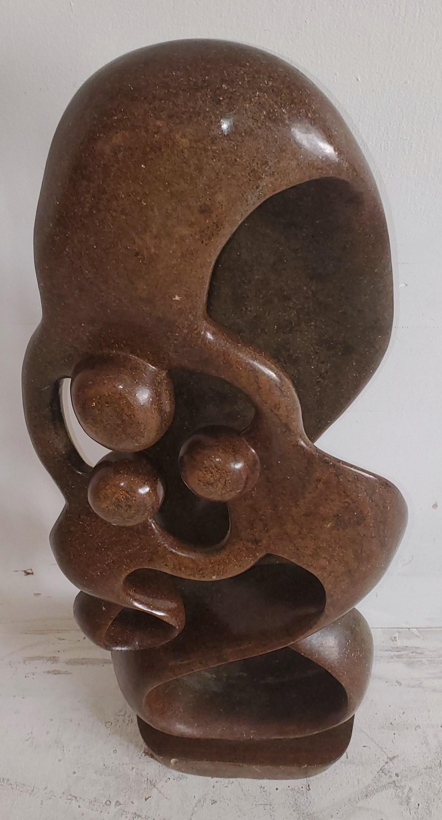 1970s Contemporary Modern Figurative Stone Sculpture For Sale at 1stDibs