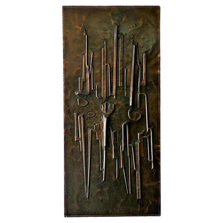 1970s Copper Door Panel For Sale at 1stDibs