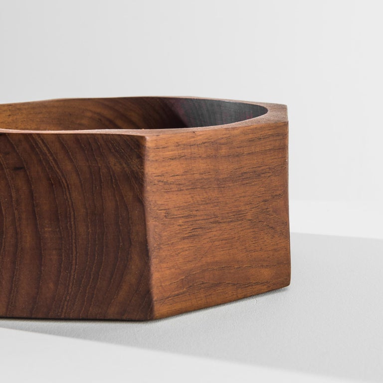 1970s Danish Teak Bowl For Sale at 1stDibs