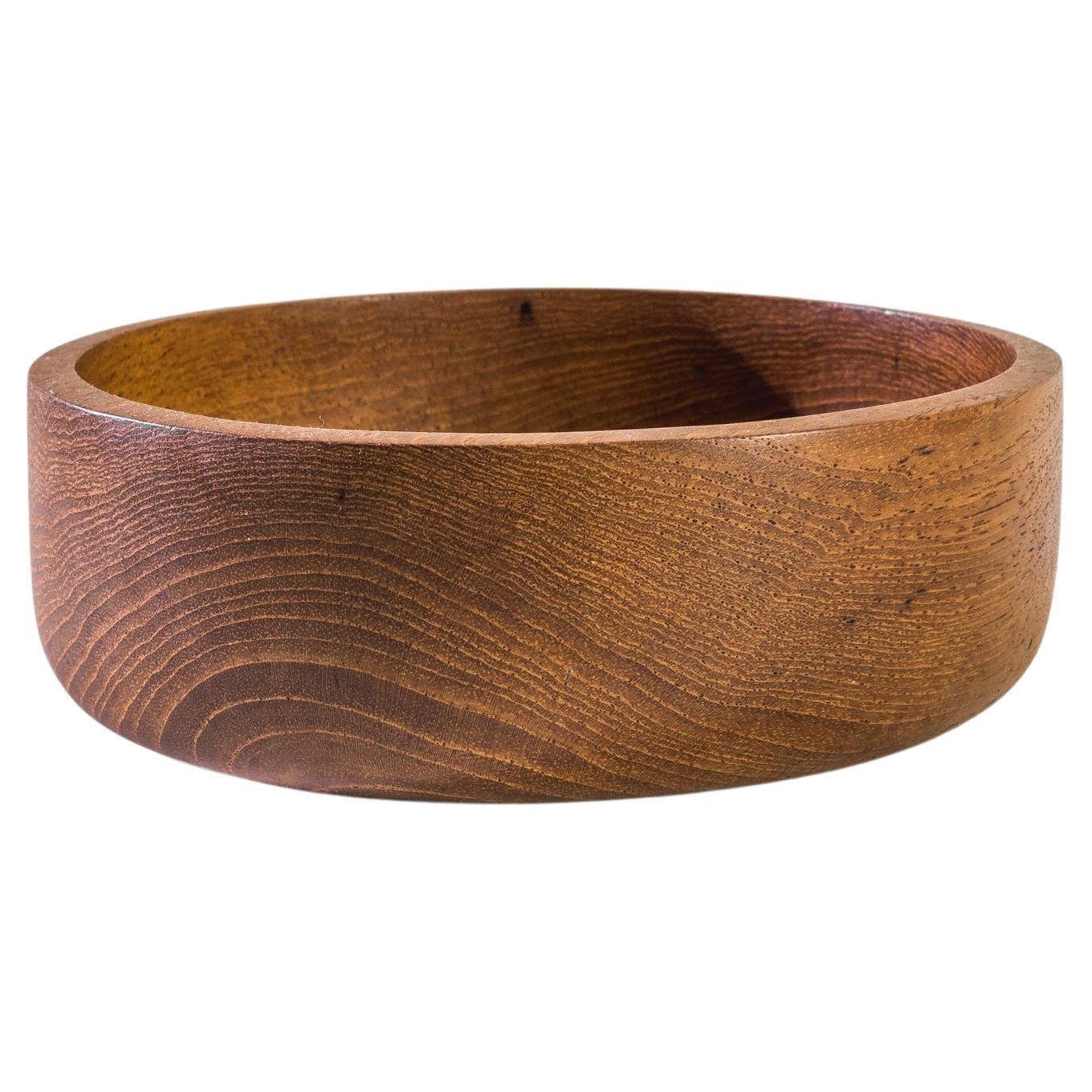 1970s Danish Teak Bowl For Sale at 1stDibs