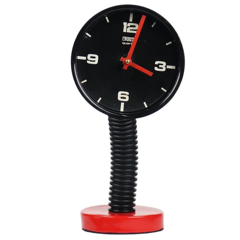 1970s Design Linque Desk Clock For Sale at 1stDibs
