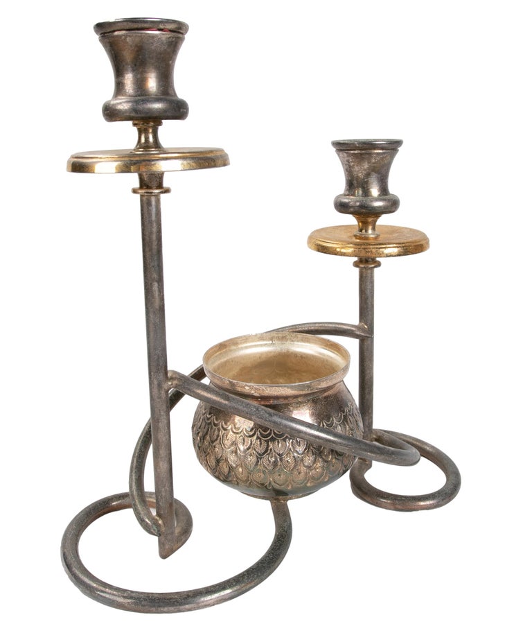 1970s Different Models of Metal Candlesticks For Sale at 1stDibs