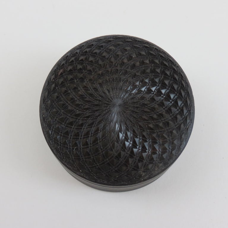 1970s Ebony Box Hand Produced in the Style of David Pye For Sale at 1stDibs