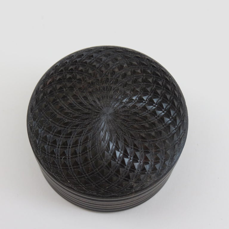 1970s Ebony Box Hand Produced in the Style of David Pye For Sale at 1stDibs