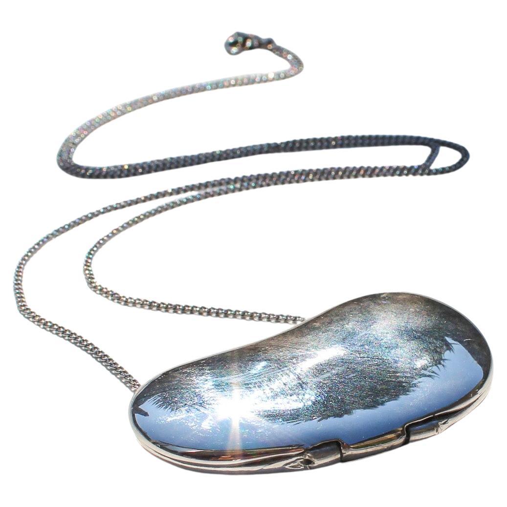 1970s Elsa Peretti for Halston Perfume Necklace at 1stDibs