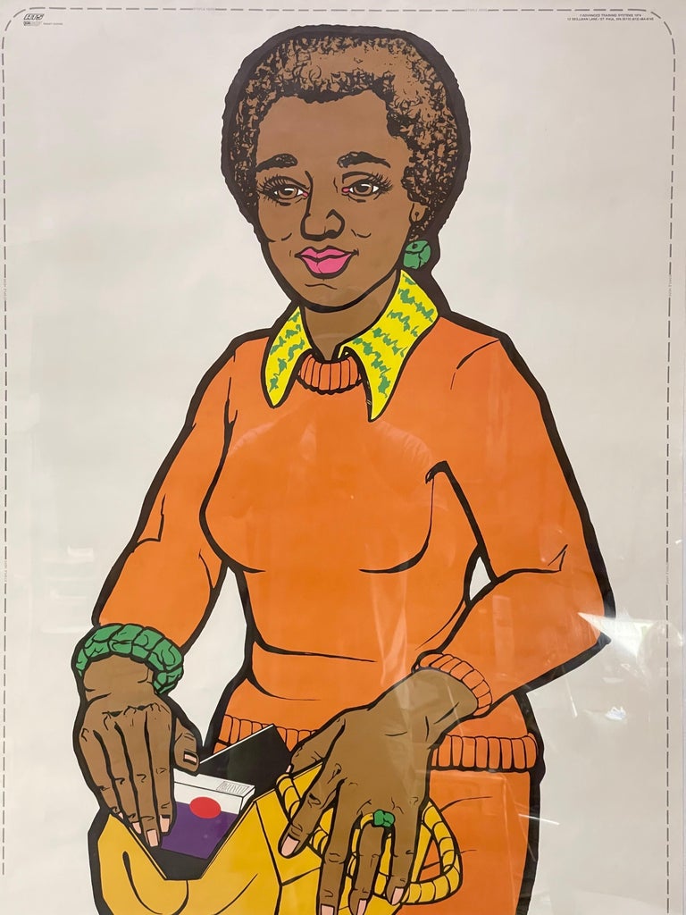 1970’s Federal Gun Range Targets Blaxsploitation Retro Comics Style ...