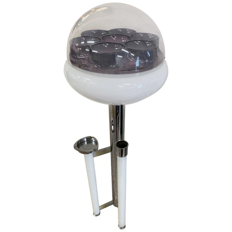 1970s Floor Lamp/Ashtray Combo by Oma, Italy For Sale at 1stDibs | oma lamp