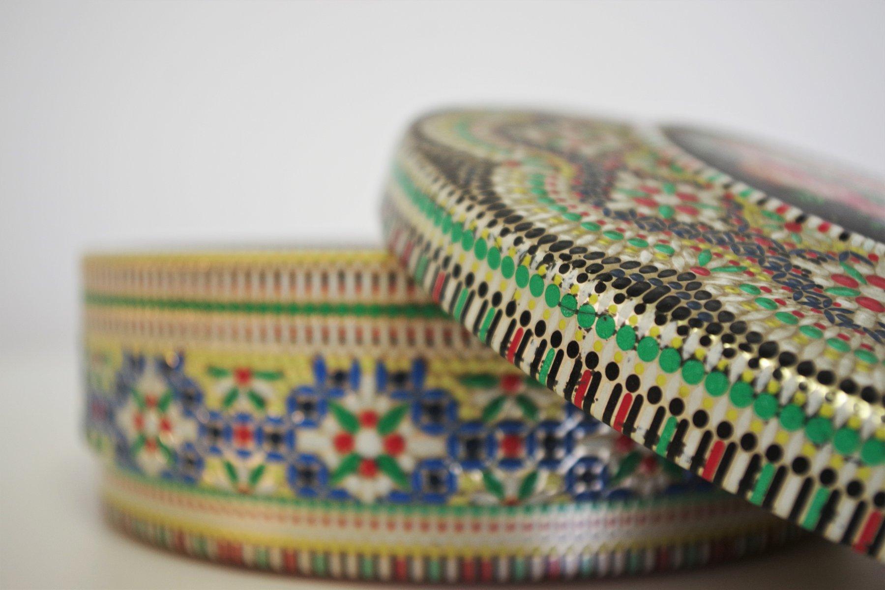 1970s Floral Tin Box - Vintage Charm for Storage or Décor For Sale at ...