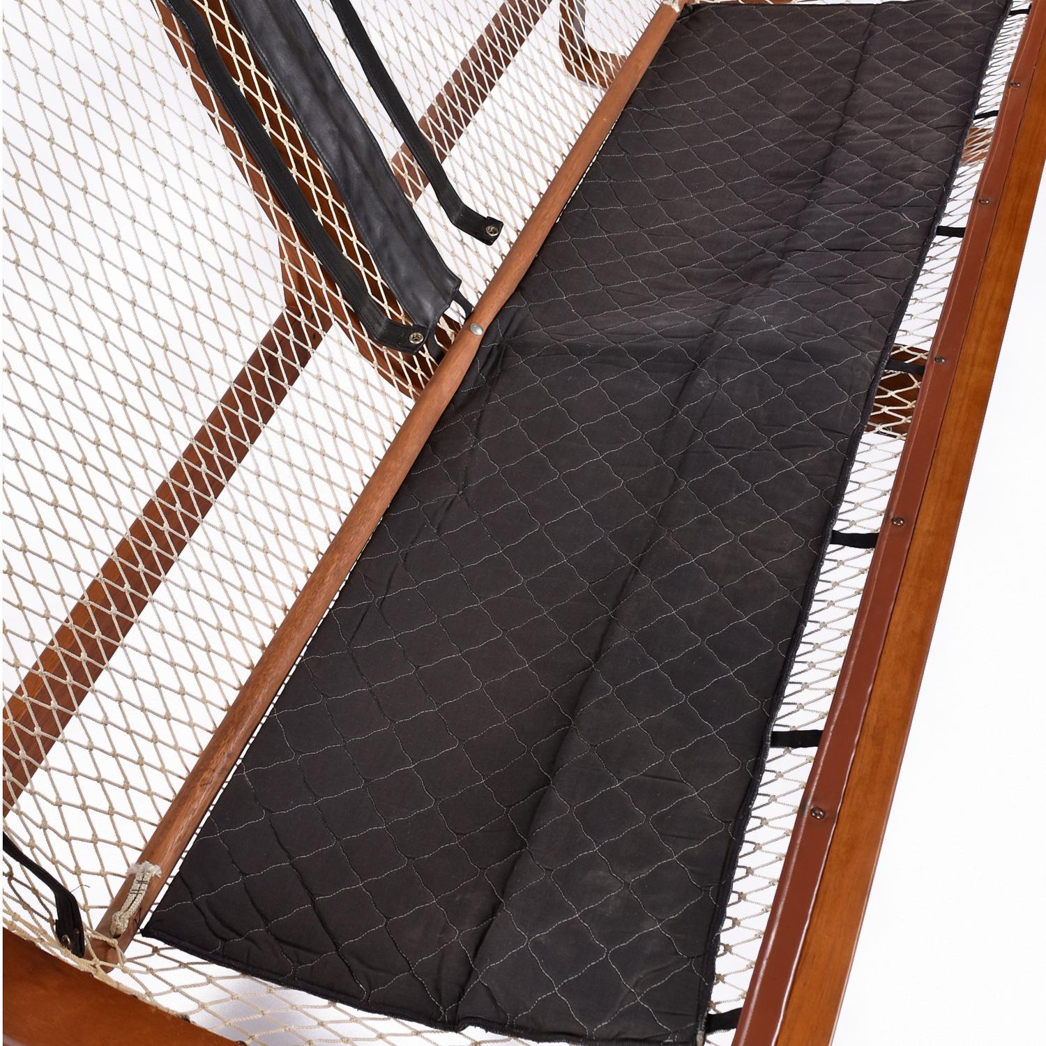 1970's Fred Lowen For Tessa Black Leather and Teak T4 Living Room Group ...