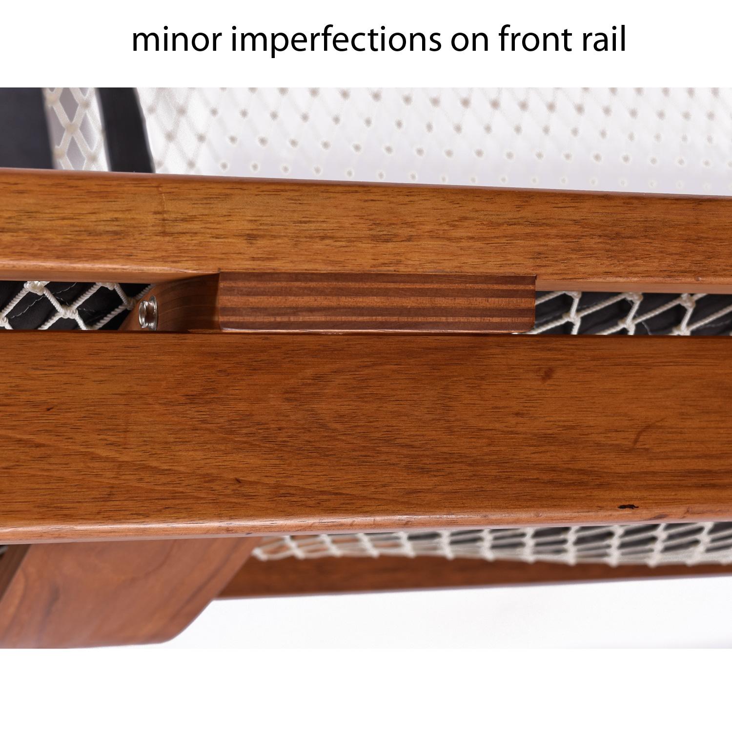 1970's Fred Lowen For Tessa Black Leather and Teak T4 Living Room Group ...