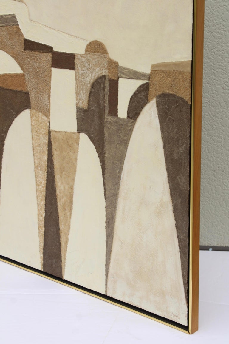 1970's Fred Terna Modern Abstract Artwork For Sale at 1stDibs