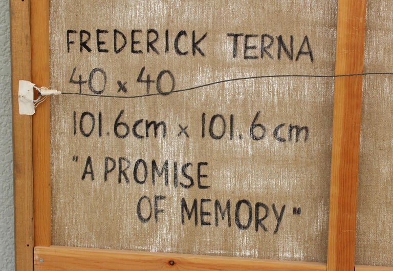 1970's Fred Terna Modern Abstract Artwork For Sale at 1stDibs