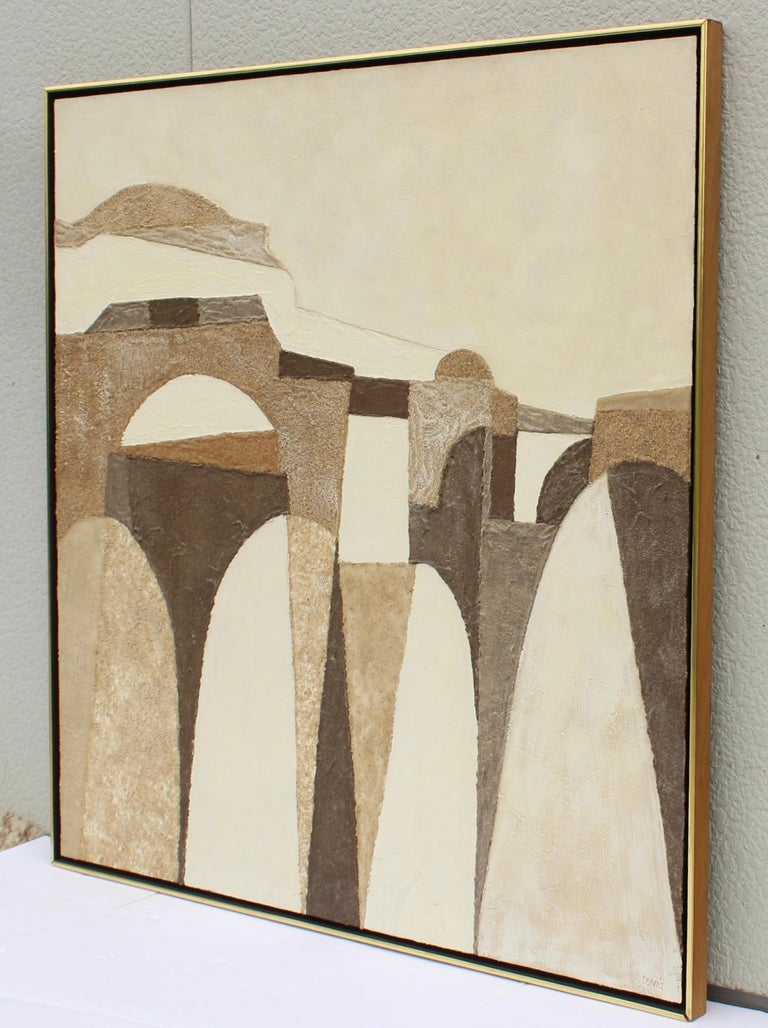 1970's Fred Terna Modern Abstract Artwork For Sale at 1stDibs