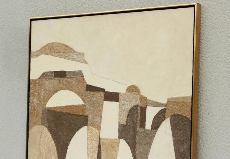 1970's Fred Terna Modern Abstract Artwork For Sale at 1stDibs