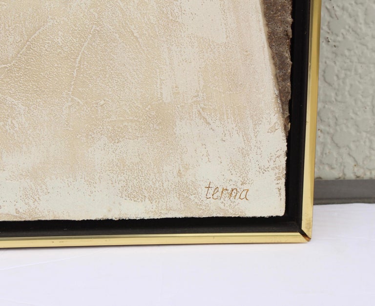 1970's Fred Terna Modern Abstract Artwork For Sale at 1stDibs