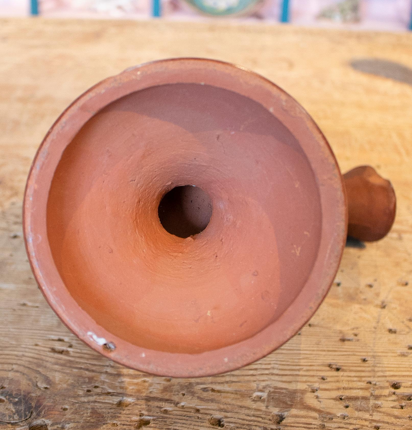 1970s French Rooster "Botijo" Earthenware Water Jug at 1stDibs