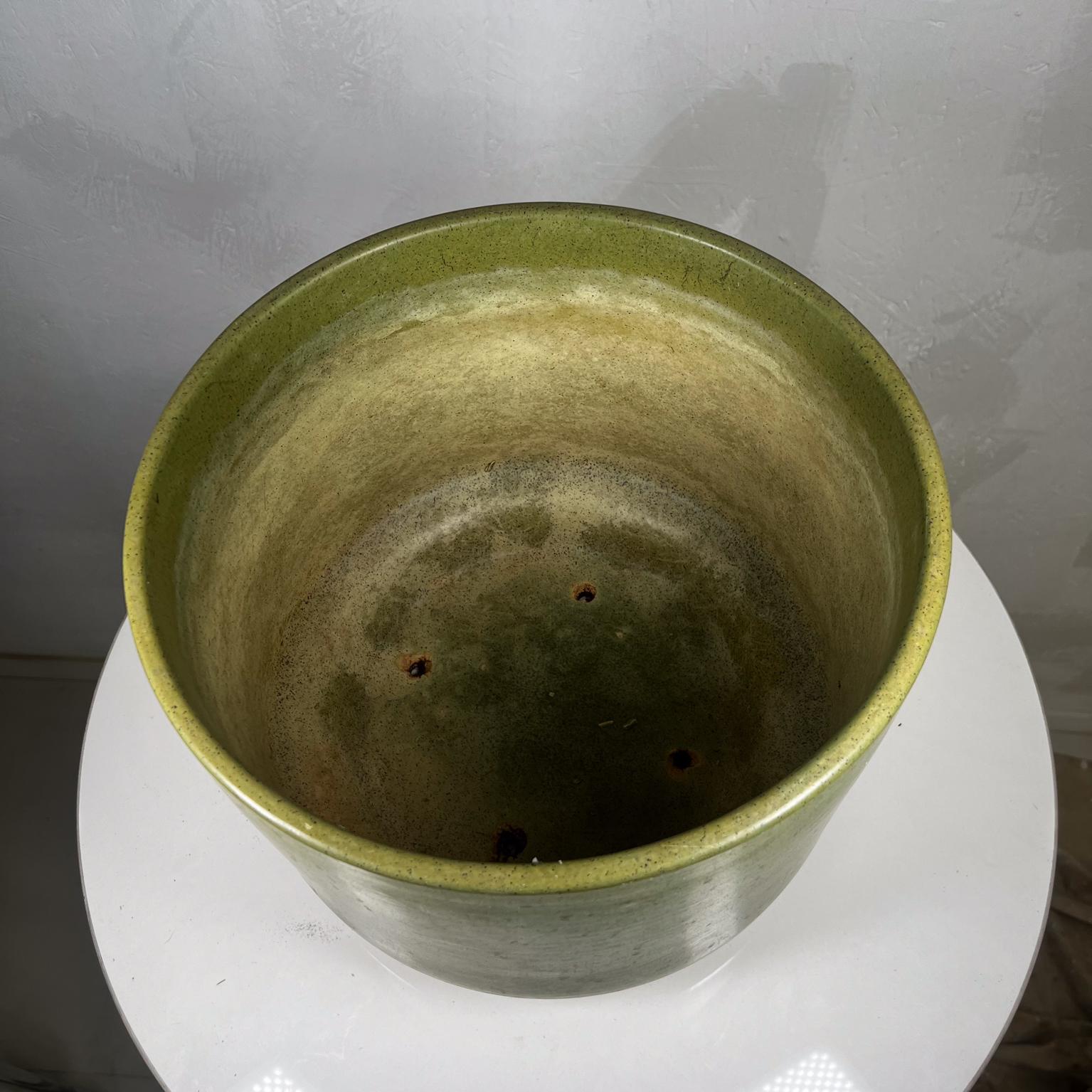 1970s Gainey Art Pottery Modern Ceramics Green Planter Calif For Sale ...