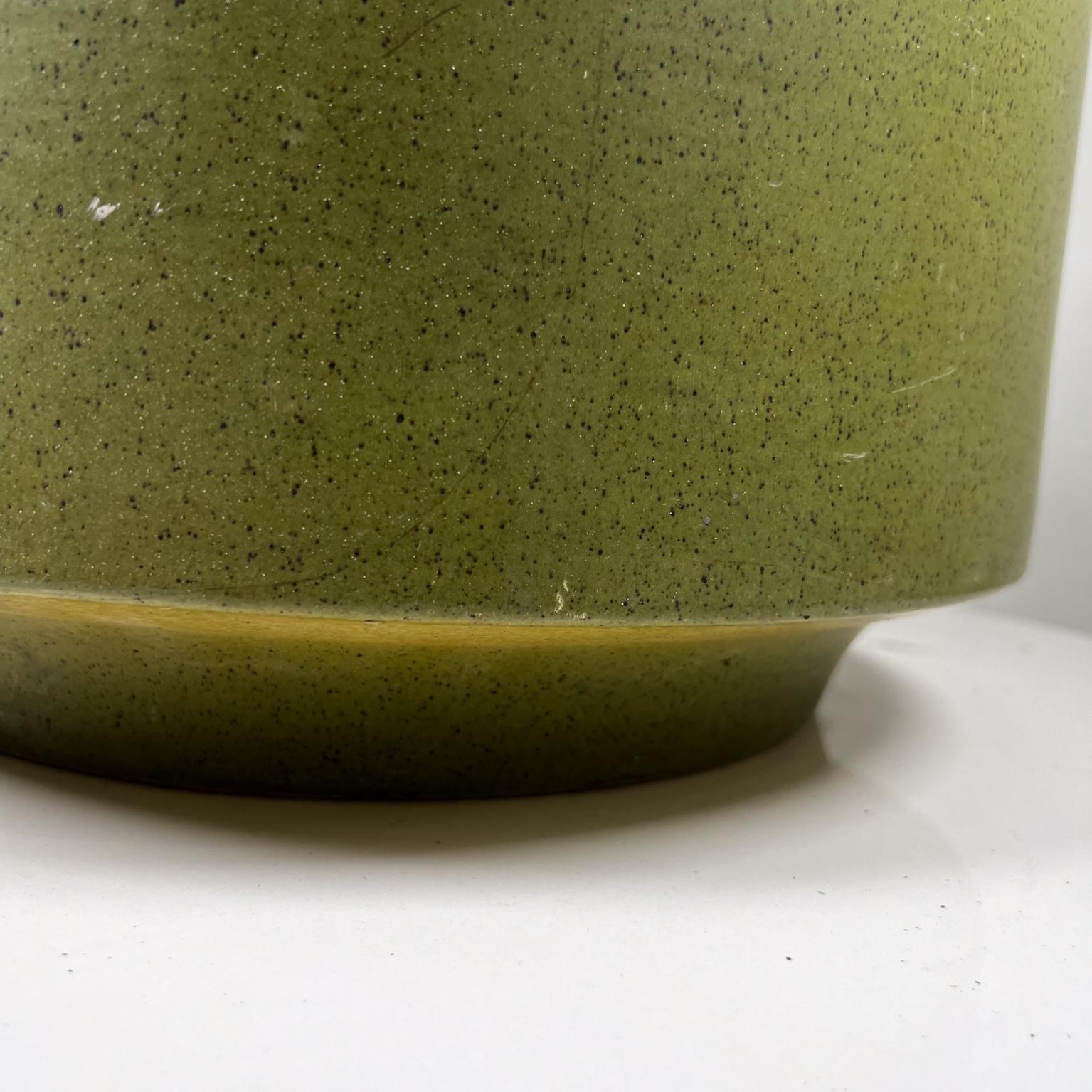 1970s Gainey Art Pottery Modern Ceramics Green Planter Calif For Sale ...