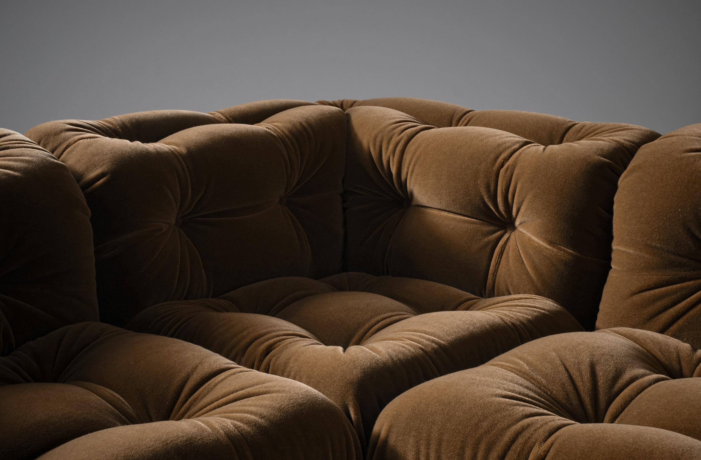 1970s Giorgio Montani Sofa for Souplina at 1stDibs | chaise souplina