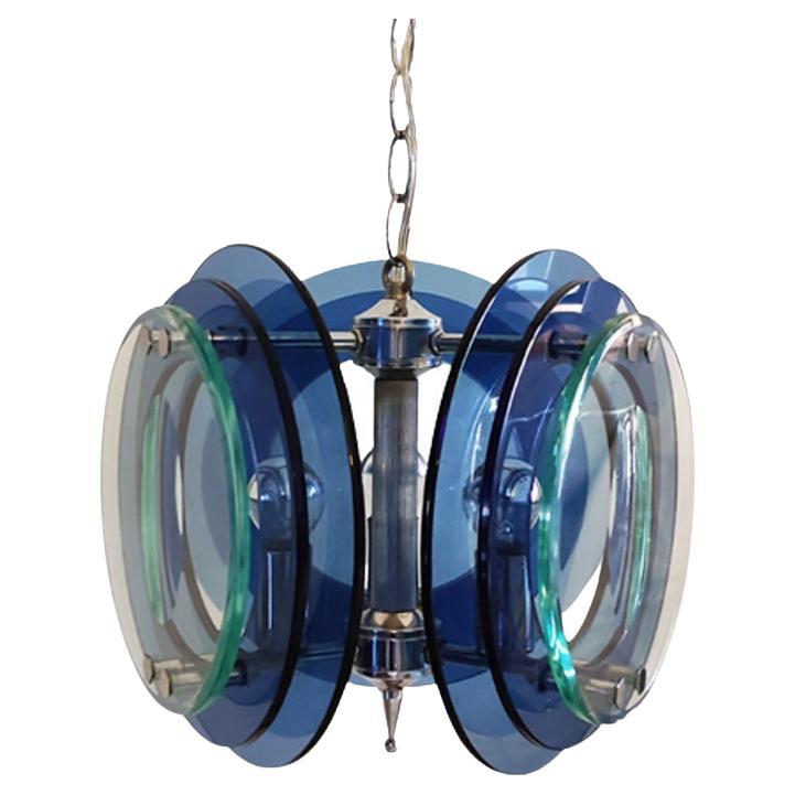 1970s Gorgeous Grey Smoked Chandelier by Veca in Murano Glass. Made in ...