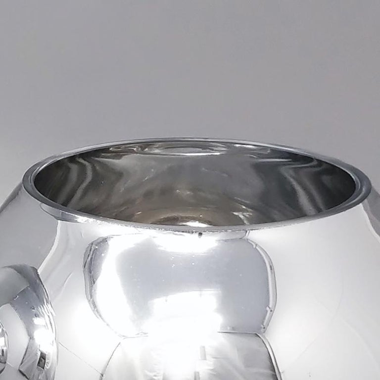 1970s Gorgeous Pair of Vases in Mirror Glass by Emilio Pucci. Made in ...