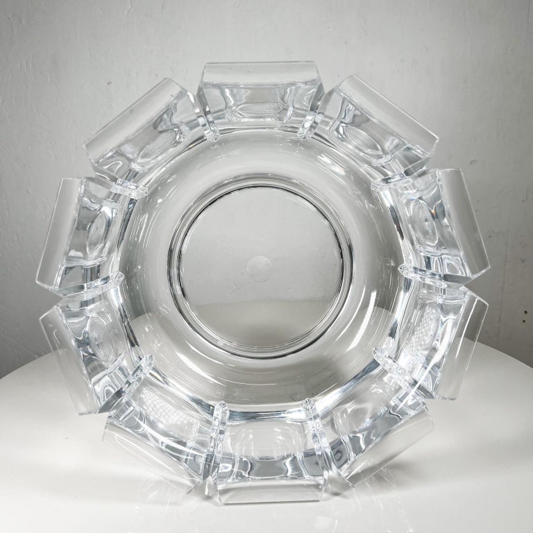 1970s Grainware Angular Regal Lucite Bowl by William Bounds For Sale at ...