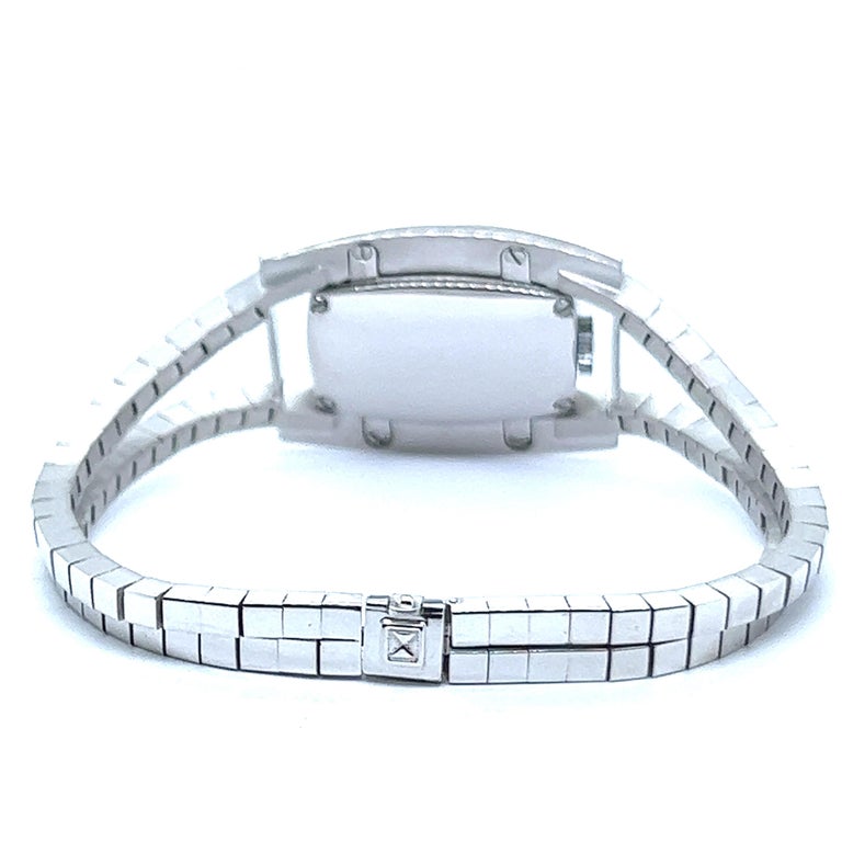 1970s Gubelin Ladies Watch in 18 Karat White Gold For Sale at 1stDibs