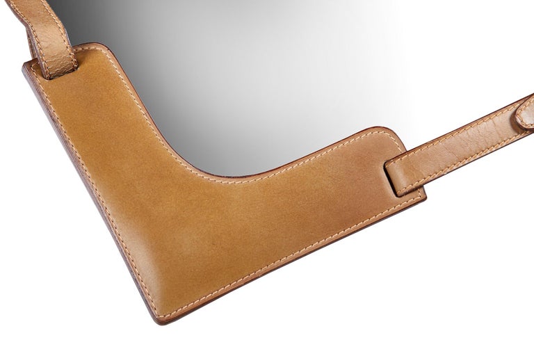 1970s Gucci Leather Framed Mirror For Sale at 1stDibs | gucci mirrors ...