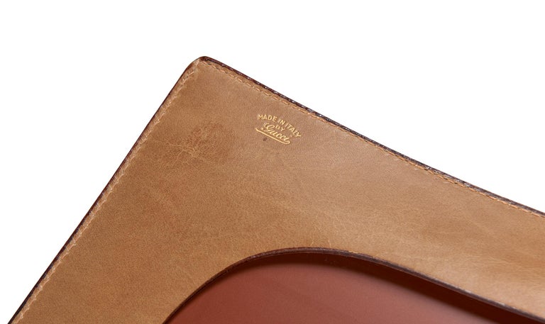 1970s Gucci Leather Framed Mirror For Sale at 1stDibs | gucci mirrors ...