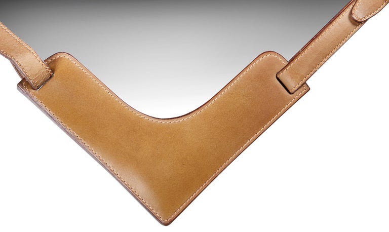 1970s Gucci Leather Framed Mirror For Sale at 1stDibs | gucci mirrors ...