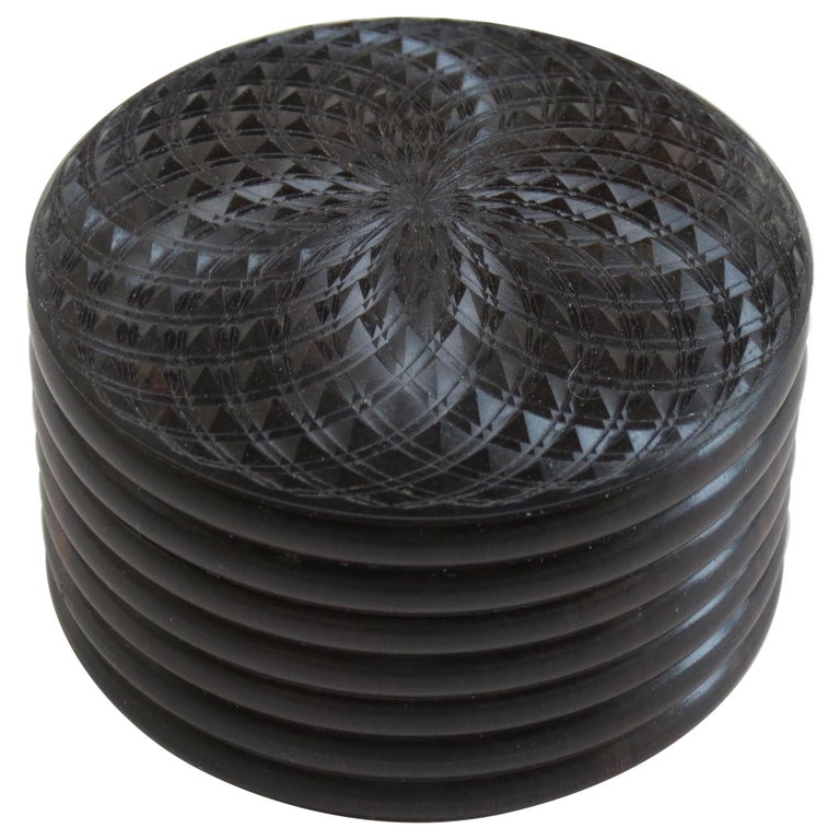 1970s Hardwood Box Hand Produced in the Style of David Pye For Sale at ...