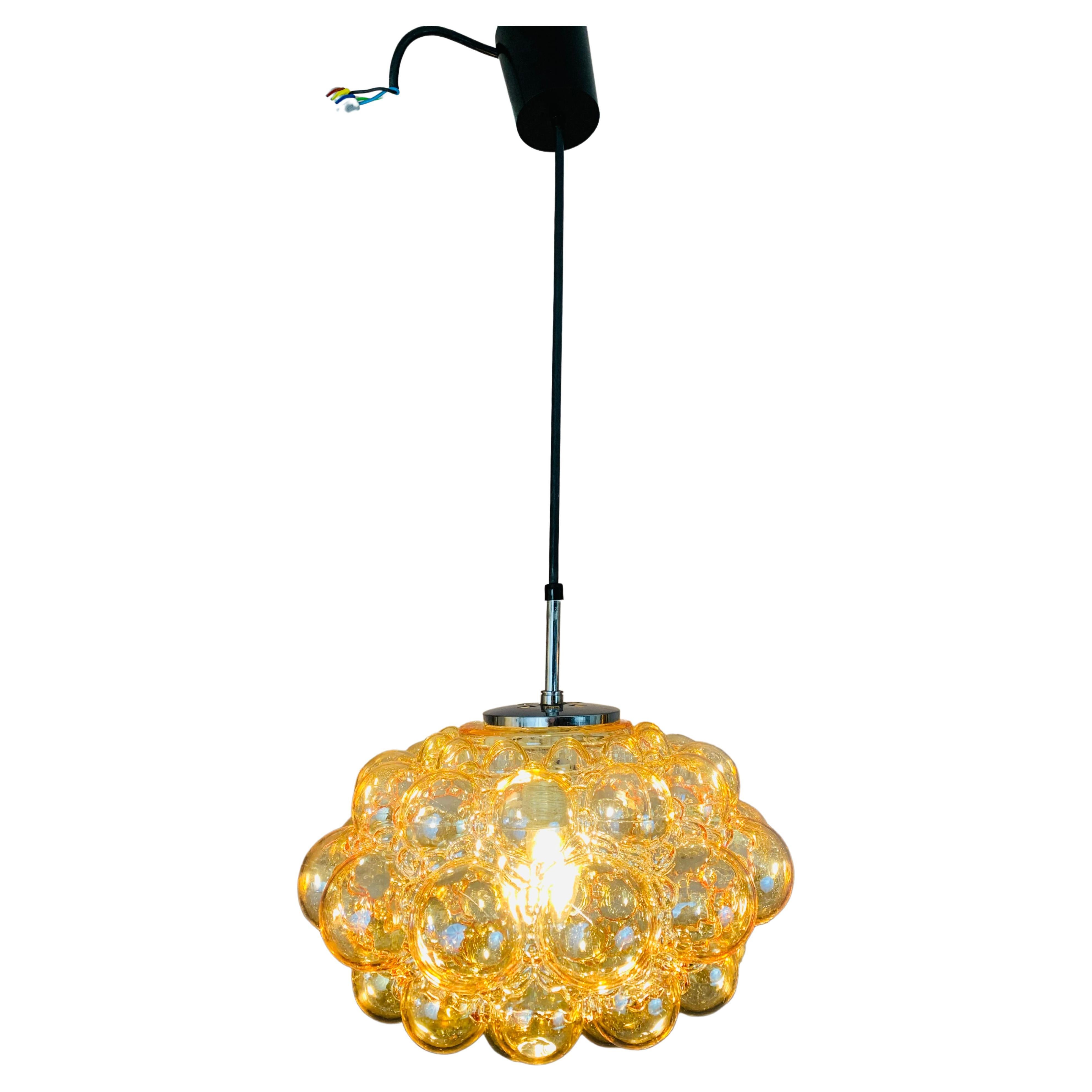 Cascade Light Fixture with Four Small Pedant Lights by Helena Tynell ...