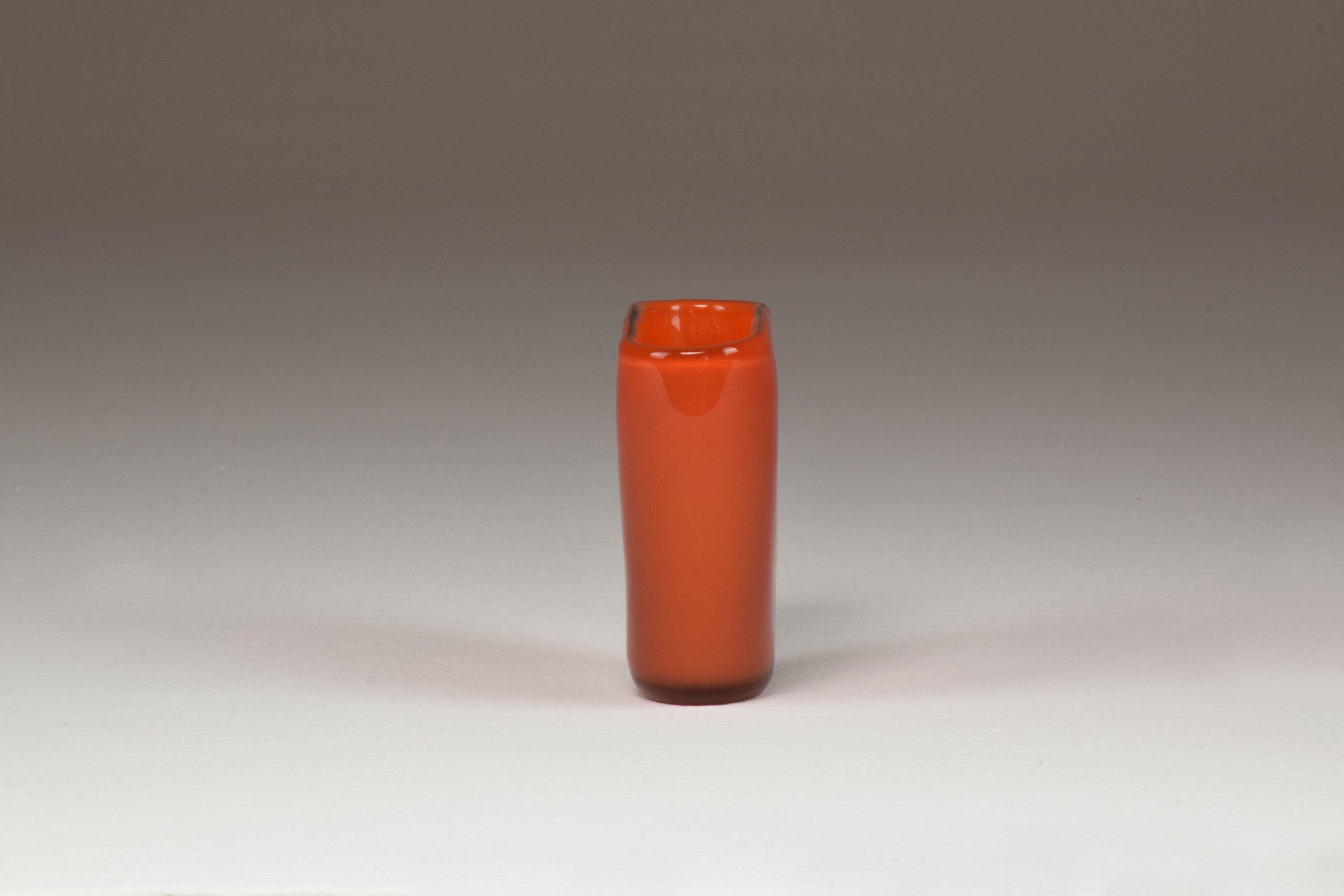 1970's Henry Dean Small Glass Vase For Sale at 1stDibs | henry dean ...