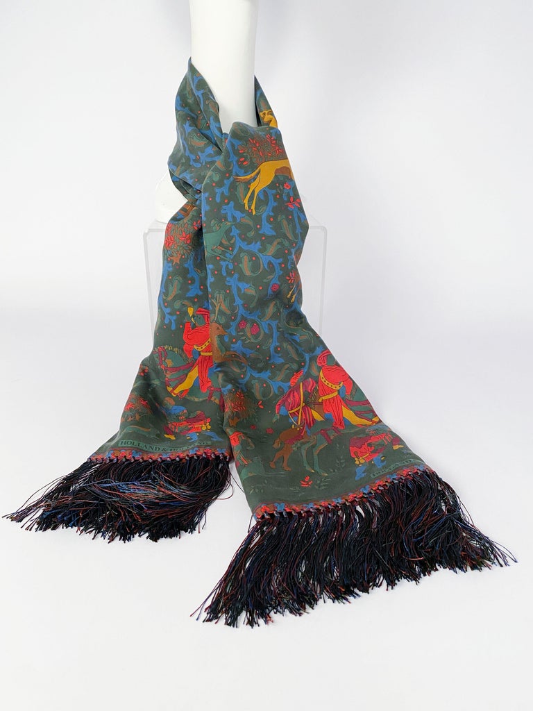 1970s Holland and Holland Silk Printed Scarf at 1stDibs | holland and ...