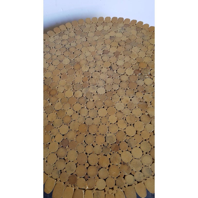 1970s Hollywood Regency McGuire Natural Rattan Bamboo Sheaf of Wheat ...